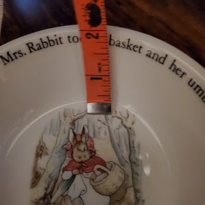 Wedgwood | Dining | Peter Rabbit Pottery 3 Pc Set Wedgwood Perf ...